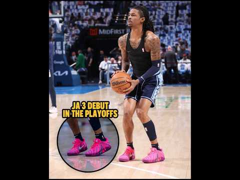NIKE JA 3 BREAKDOWN! JA MORANT DEBUT HIS BEST SIGNATURE SNEAKER VS THE THUNDER