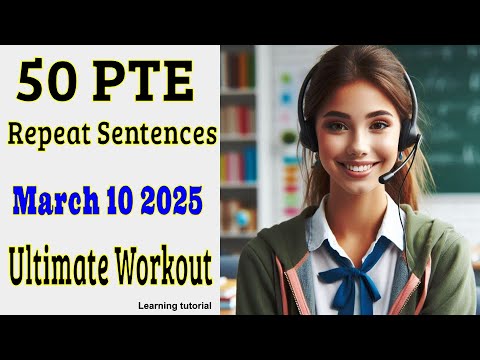 PTE Repeat Sentence Practice – 50 Must-Know Sentences for High Scores