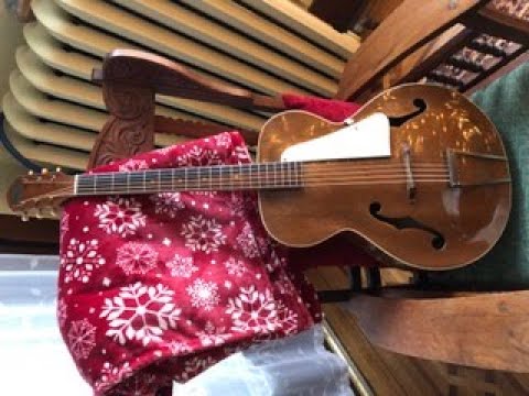 Kay K-36 Mahogany Archtop 1930s - Fully Restored, Orphan | Reverb