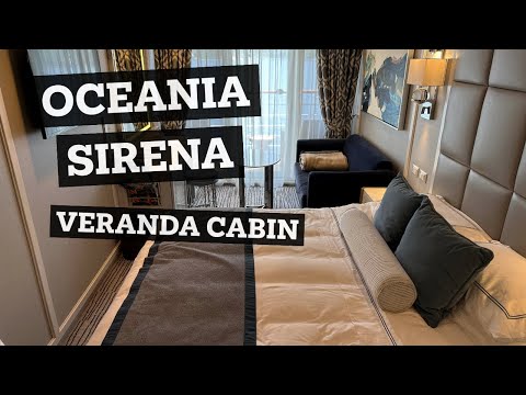 Inside an Oceania Sirena Luxury Veranda Stateroom | Full Cabin Tour
