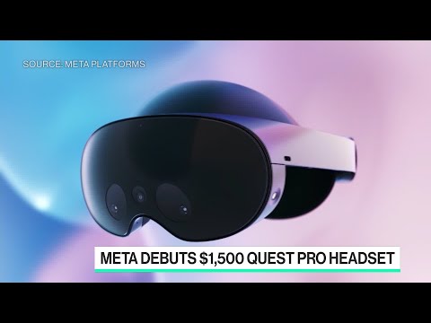 Meta Unveils $1,500 Quest Pro VR Headset
