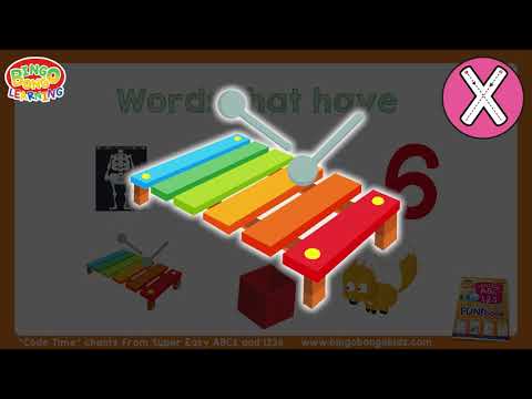 Words That Start With the Letter X | ESL/ EFL Phonics Chants | BINGOBONGO Learning