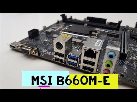 MSI Pro B660M E DDR4 unboxed