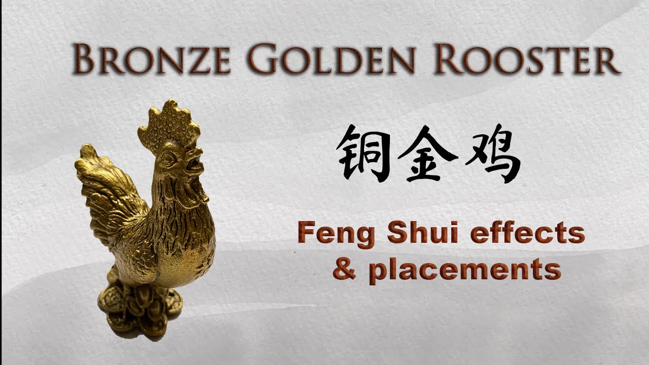 Bronze Golden Rooster | Feng Shui