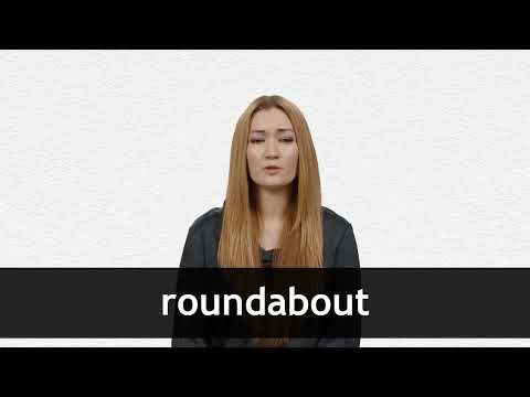 How to pronounce ROUNDABOUT in American English