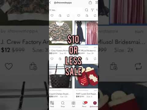 Under $10 Sale: Shop my Posh Closet #christmasshopping #poshmark #thrifted #poshmarkseller