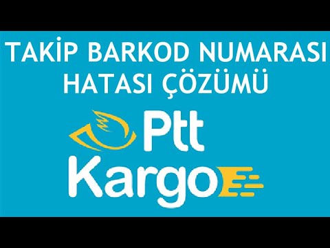 Ptt Kargo Takip Barkod Numarası Hatası Çözümü