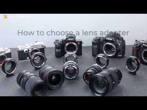 How do you find the right K&F lens adapter?