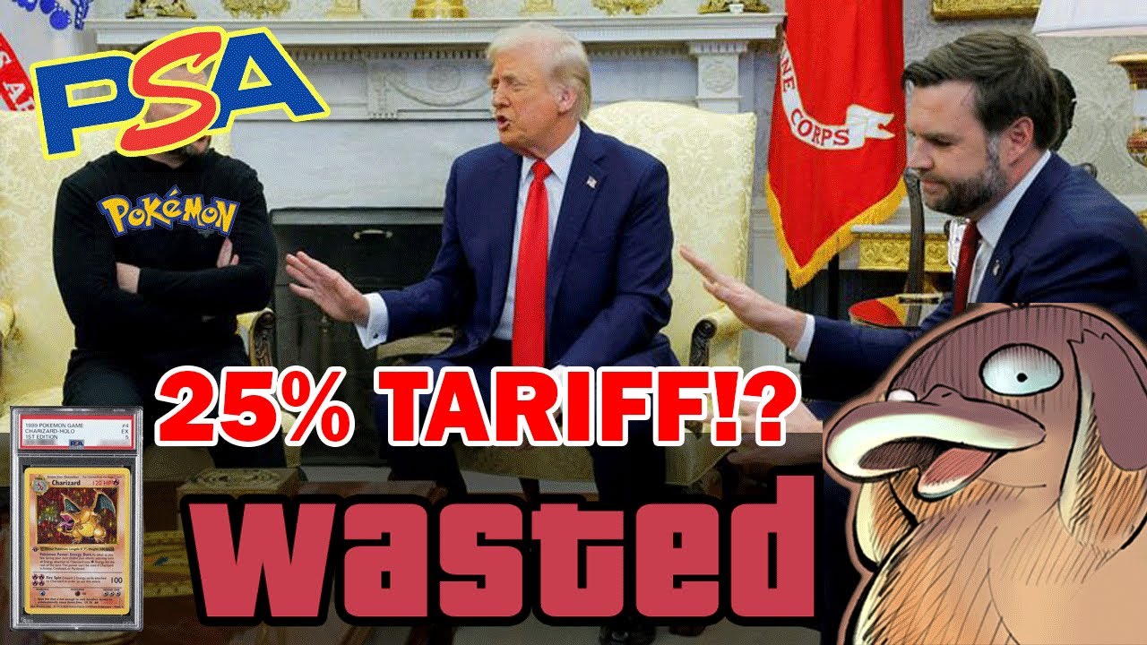 Trump Tariff RUINS PSA Grading For Pokemon Collectors
