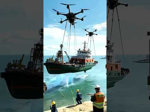 #Technology #Drone #Fishing Boat #Ship
