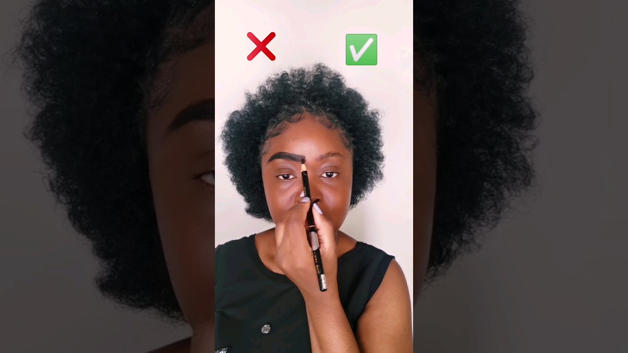 Não faça sua sobrancelhas desse jeito. #maquiagem #sobrancelhas #maquiagempelenegra