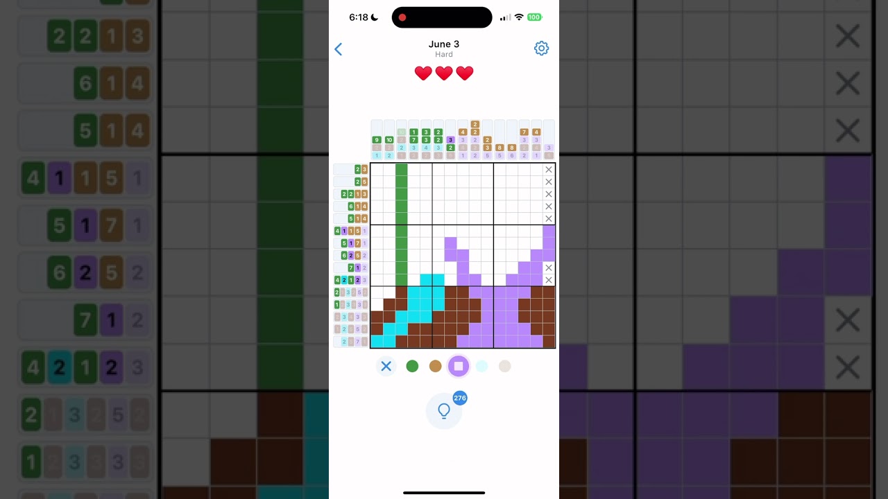 Nonogram Color - June 3 2023