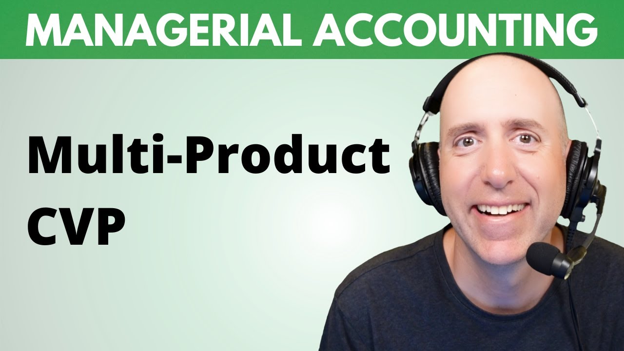 MA25 – Multi-Product CVP: Sales Mix & Break-Even (Step-By-Step)
