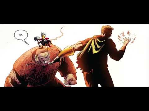 Juggernaut Vs Hyperion - Manliest Fight