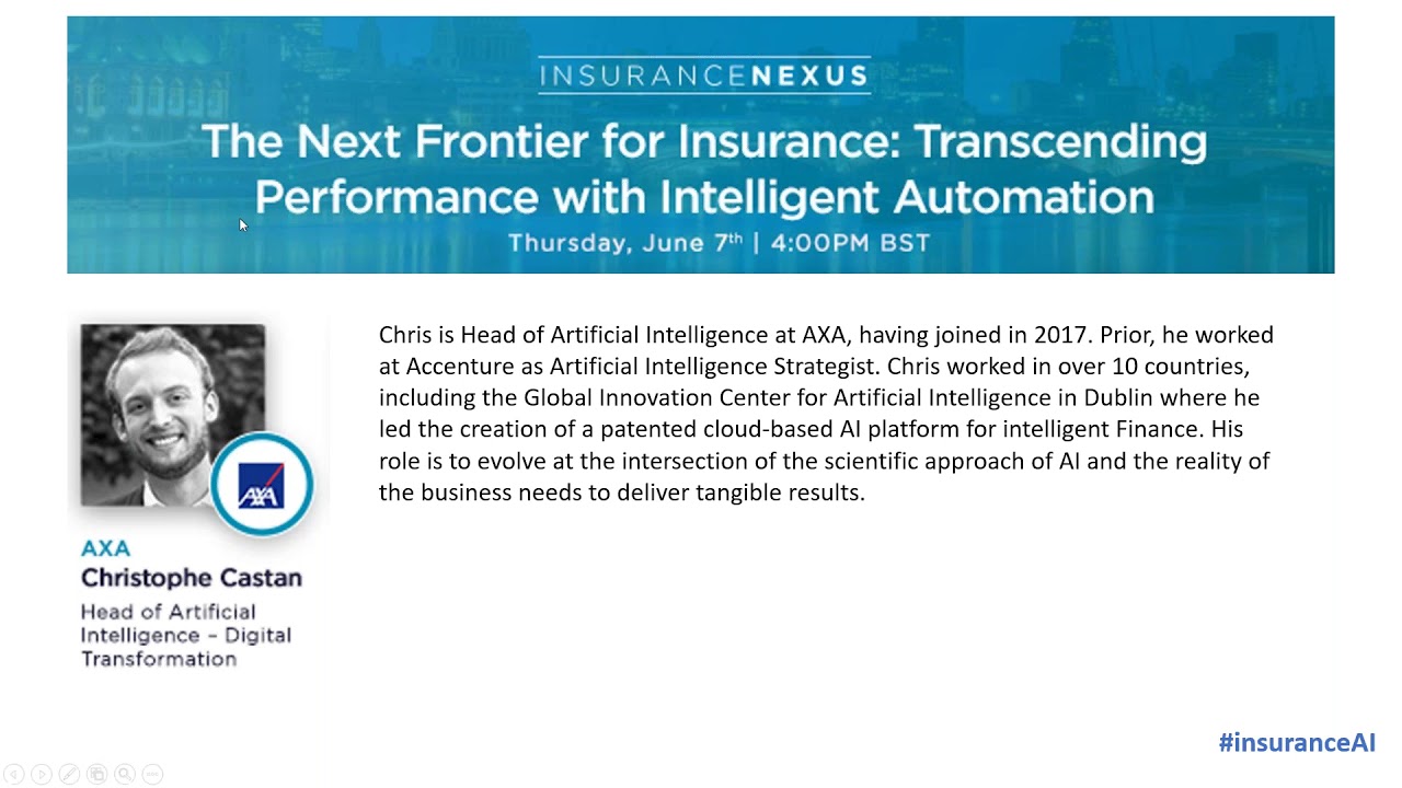 The Next Frontier for Insurance  Transcending Performance with Intelligent Automation