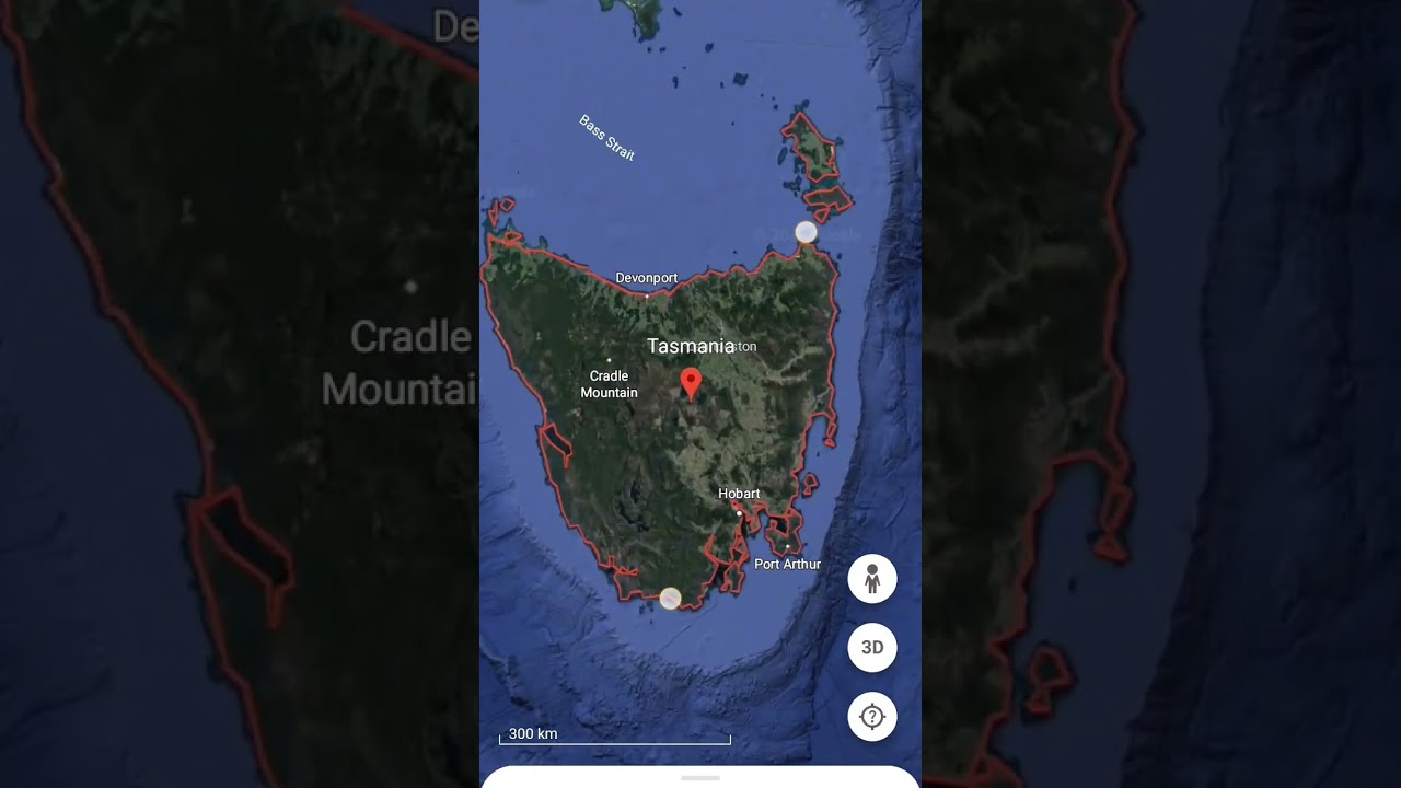 Tasmania map