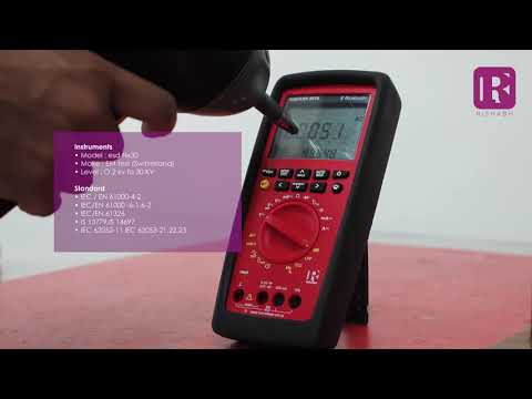 Rishabh Multimeter - Latest Price, Dealers & Retailers in India