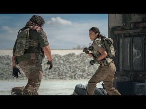 Killing terrorists in desert (Opening Scene) | Trigger Warning | Jessica Alba