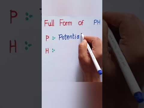 Full form of PH #important #fullform #gk #gyaan #shorts