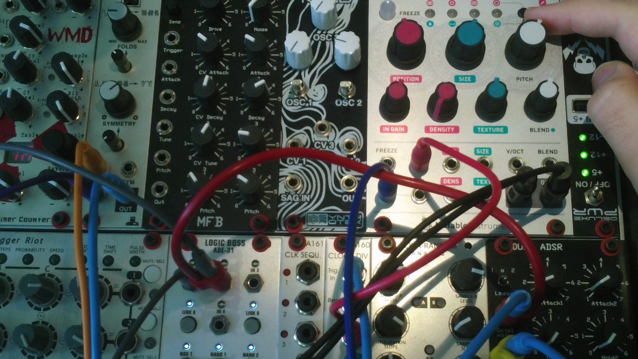 MI Clouds simple delay demo