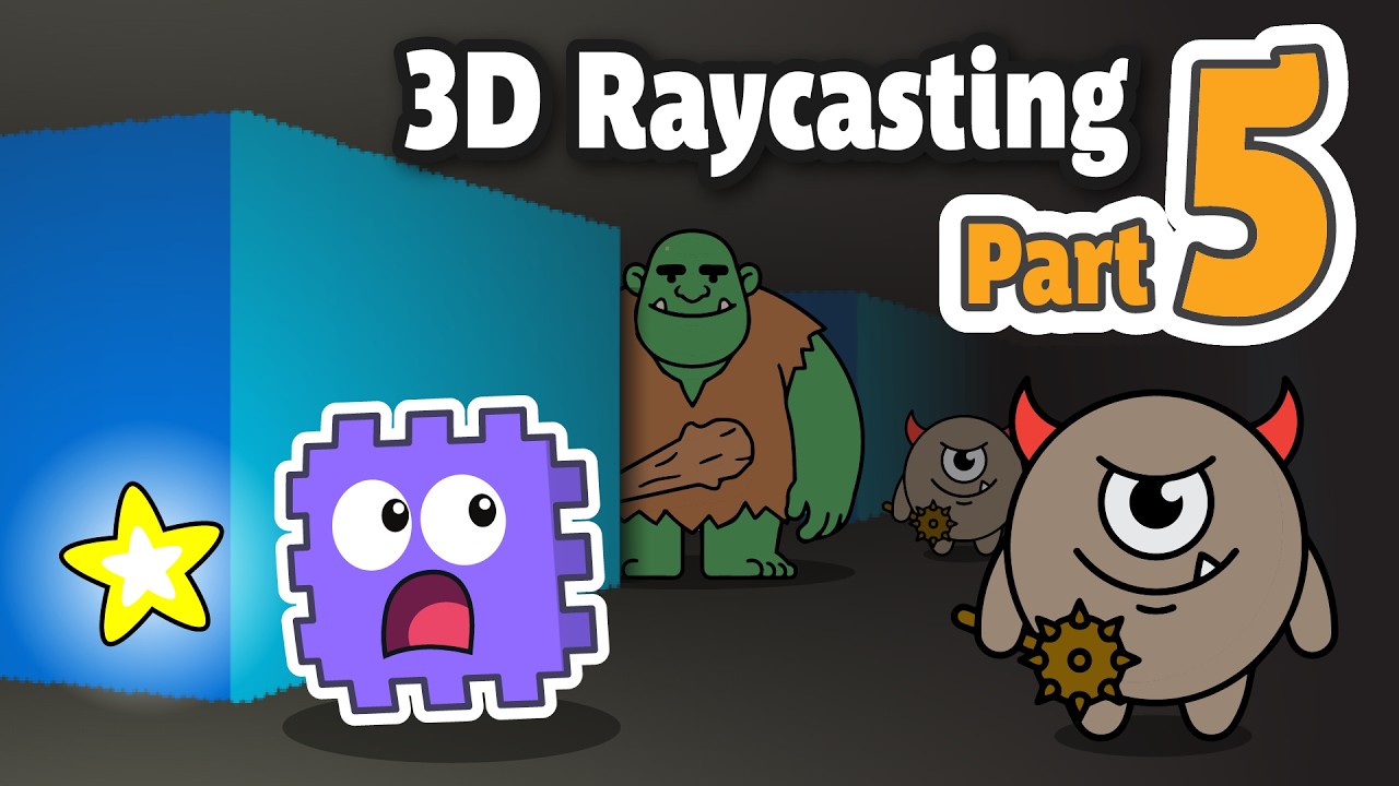 Collectables & Enemies that Chase | E5. Crazy Fun Raycasting