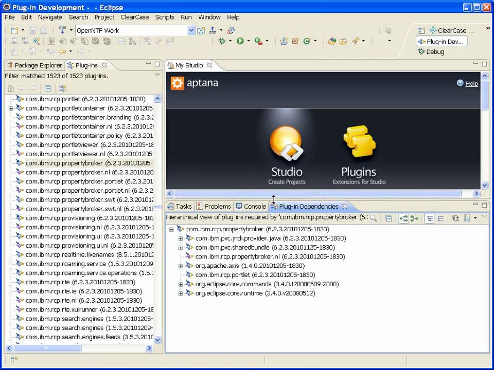 Quick Tip - Eclipse Plugin Dependencies And References