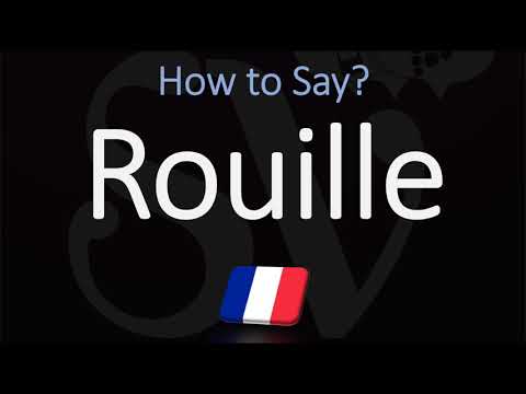 How to Pronounce Rouille Sauce? (CORRECTLY)