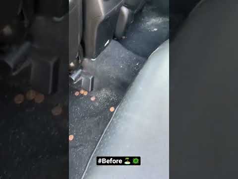 Before and after of this extensive Mazda 3 beach car detail! Major turn around in just one hour
