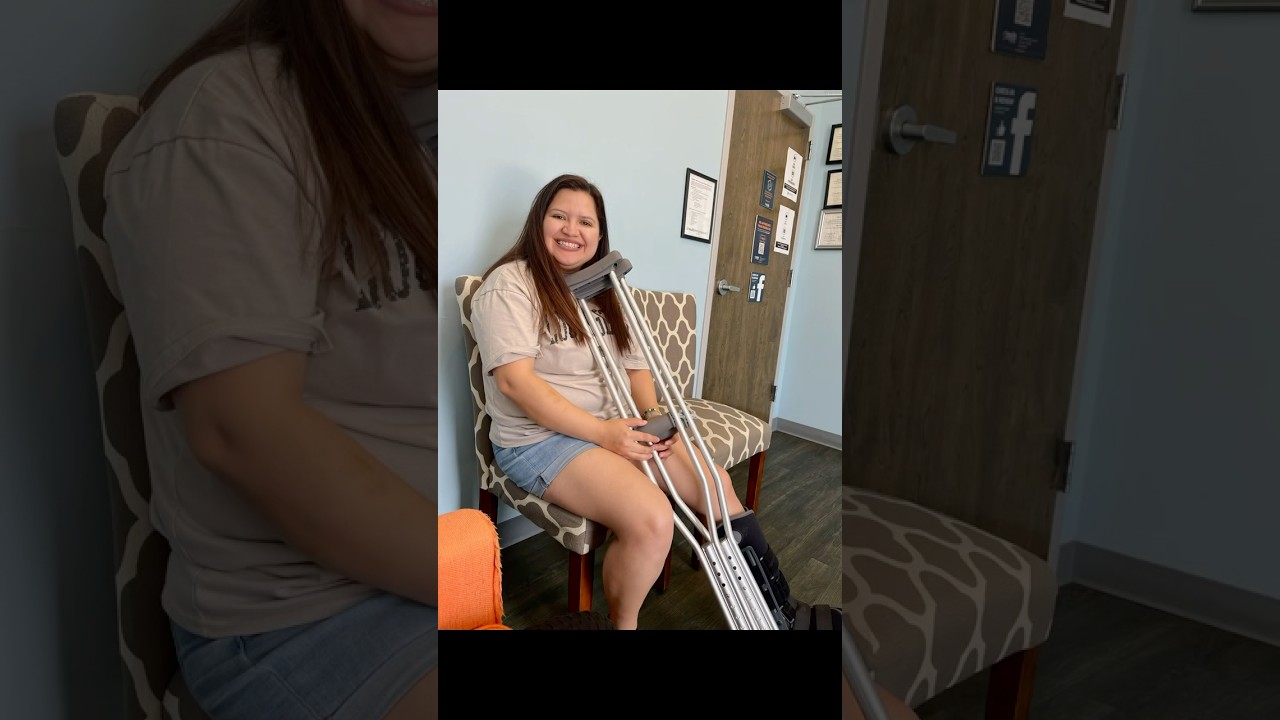 Recovering from ORIF ankle surgery! 5 weeks of being non weight bearing