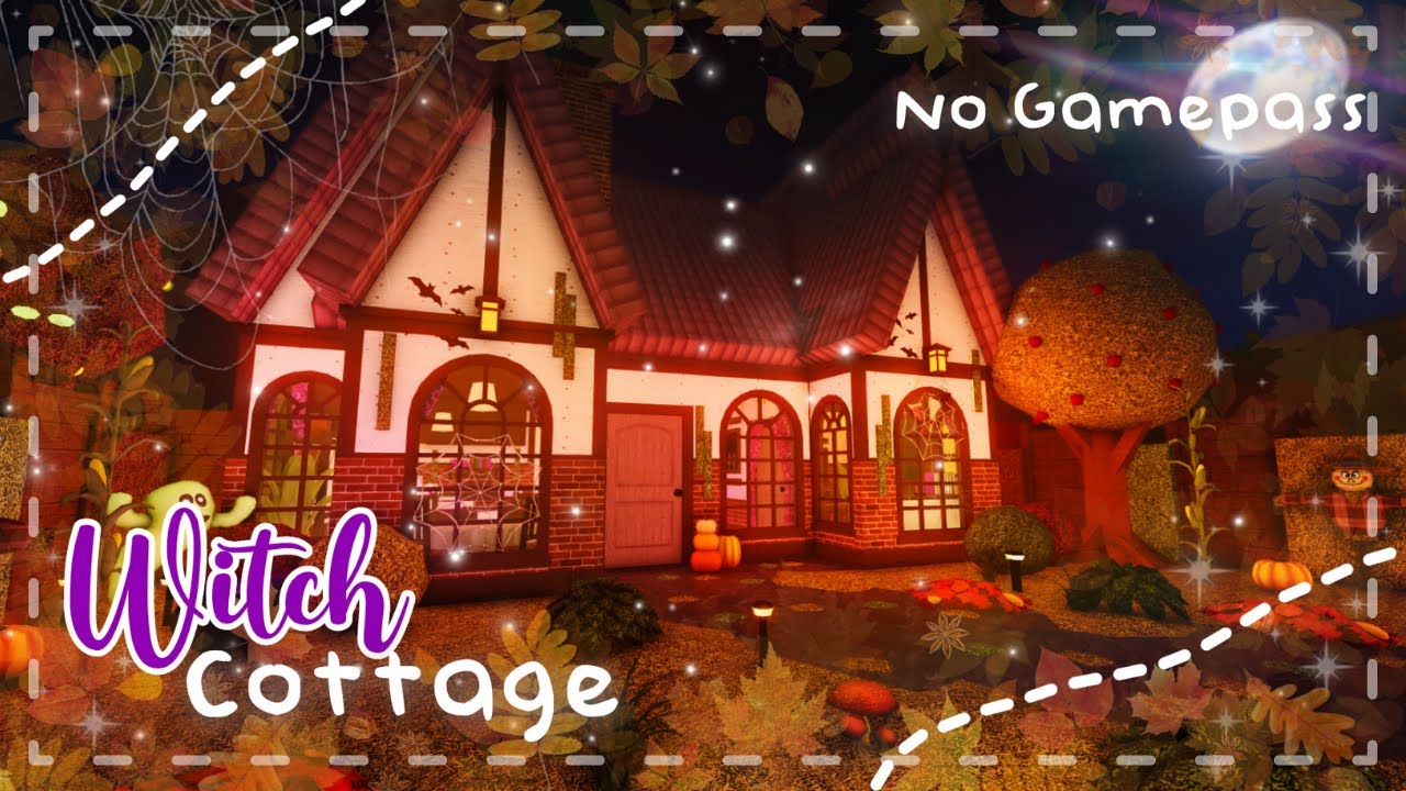 Roblox Bloxburg - No Gamepass Witch Cottagecore - Minami Oroi