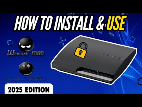 Installing & Using MultiMAN/WebMAN - Jailbreaking The PS3 In 2025