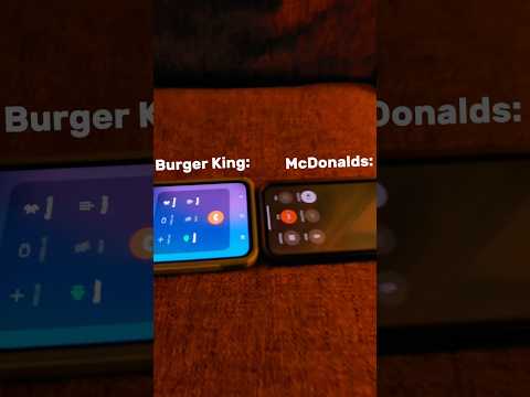 Calling McDonalds and Burger King at the same time 💀
