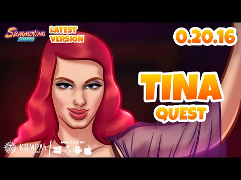 Tina Complete Quest (Full Walkthrough) - Summertime Saga 0.20.16 (Latest Version)
