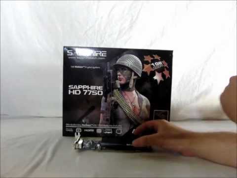 Sapphire Radeon HD 7750 1GB Low Profile Overview