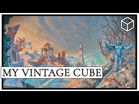 I Built My Own Vintage Cube! Going Through the List and Drafting it With My Discord