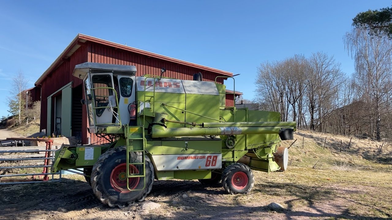 Tröska Claas Dominator 68, Hedemora, Klaravik auktioner