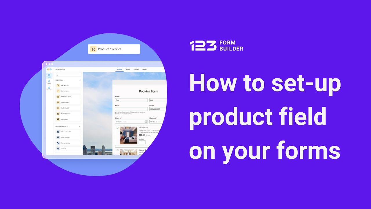 How to set-up the product field on your forms | 123FormBuilder