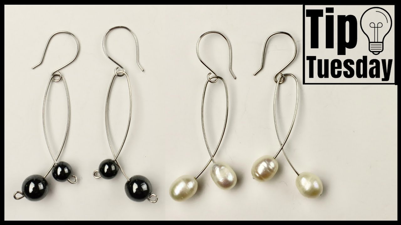 Minimalist Memory Wire Earrings Tutorial
