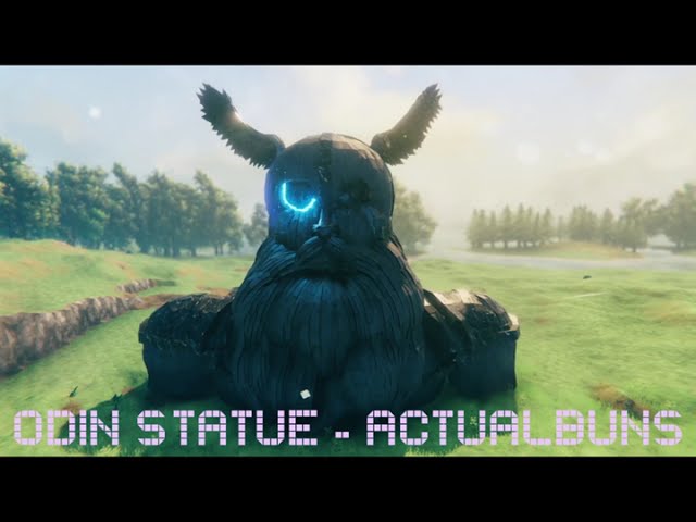 Odin Statue Valheim Build