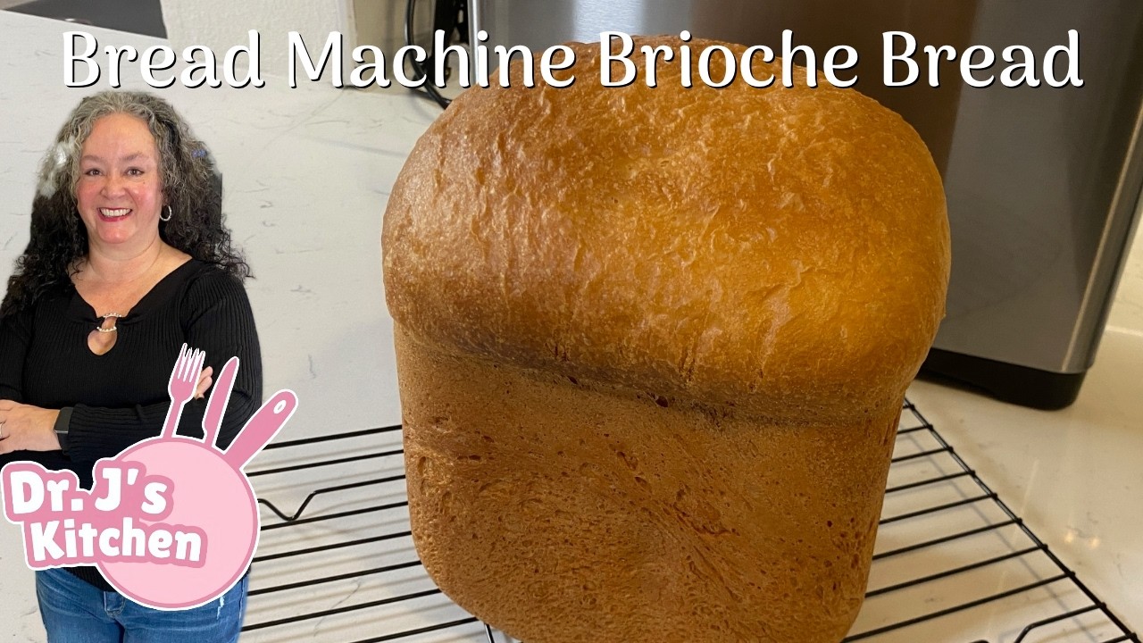 🍞 🧈 🥚 How to Make Soft & Buttery Brioche Bread in a Bread Machine | Easy Bread Machine Recipe