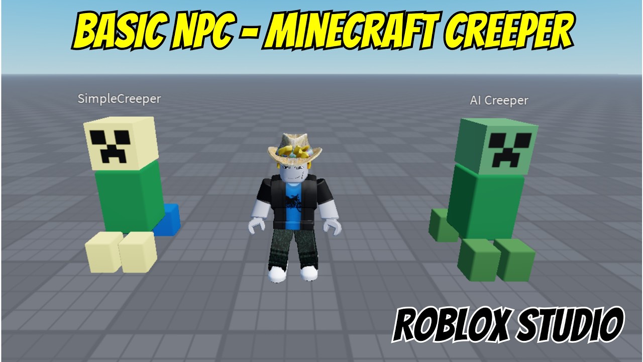 How to Make a Simple Minecraft Creeper - Part 1 (Model and Movement)