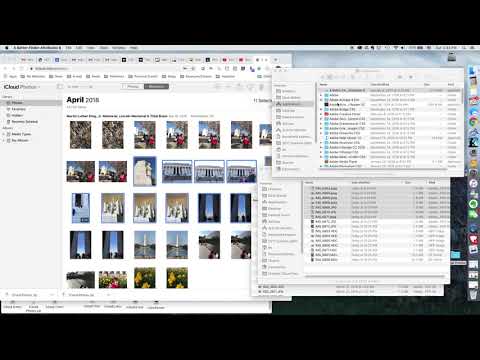 Downloading Apple iCloud Images - Troubleshooting 2 - How to get your shooting date info to display