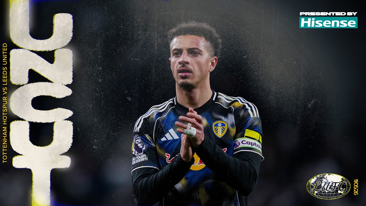 Battling back at Spurs! Uncut exclusive footage | Tottenham Hotspur 1-1 Leeds United