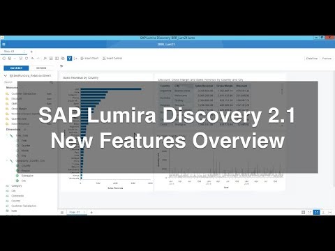 HackingSAP.com » SAP Lumira Discovery 2.1 – New Features Overview