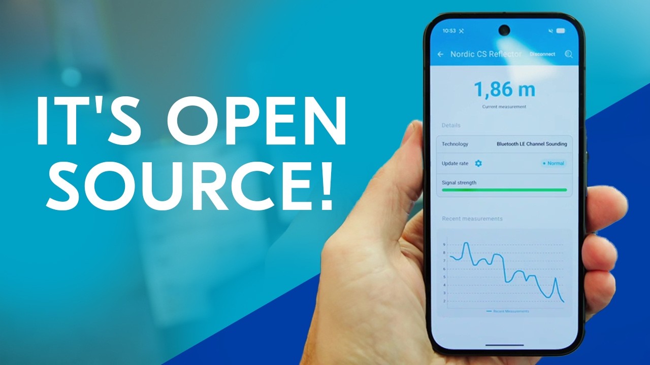 Bluetooth Channel Sounding on Android - now supported by nRF Toolbox