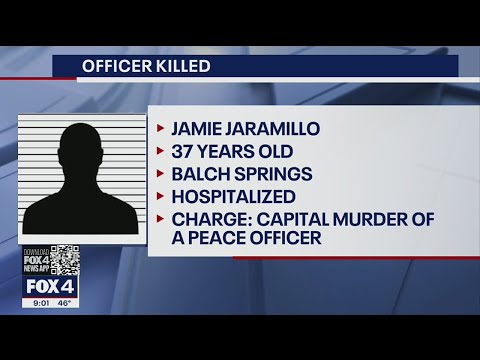 Mesquite police officer death: 37-year-old charged with capital murder