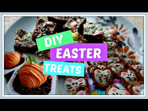 DIY EASTER TREATS - Pinterest Inspired | SPRING