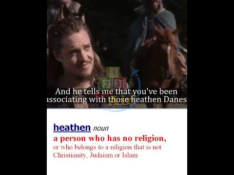 Heathen - Meaning, Pronunciation, Usage | Learn English with TV Shows