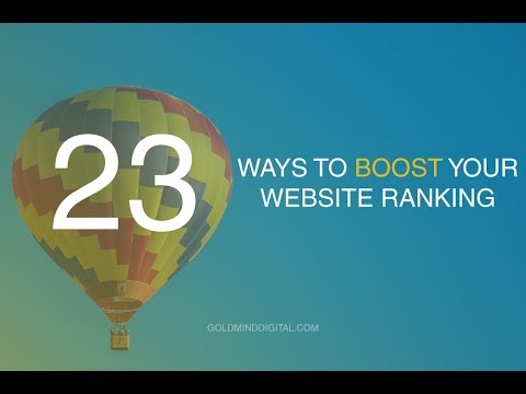 23 Ways to Boost Your Website Ranking – IM Tips By Andrew