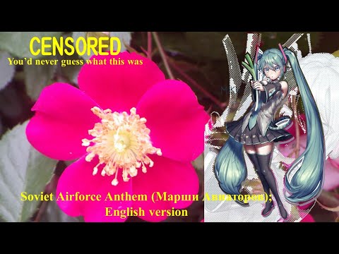 【Hatsune Miku】ソビエト連邦空軍の歌;Soviet Airforce Anthem (Марши Авиаторов); English version 【Vocaloid 4】